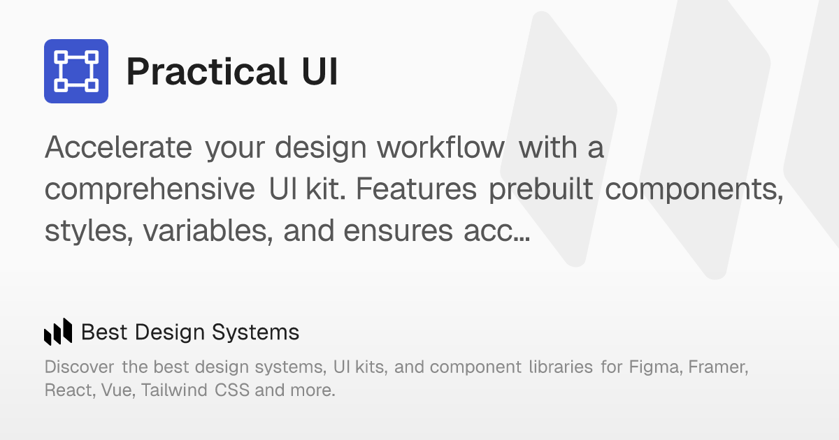 Practical UI: Your shortcut to accessible, high-quality UI design ...